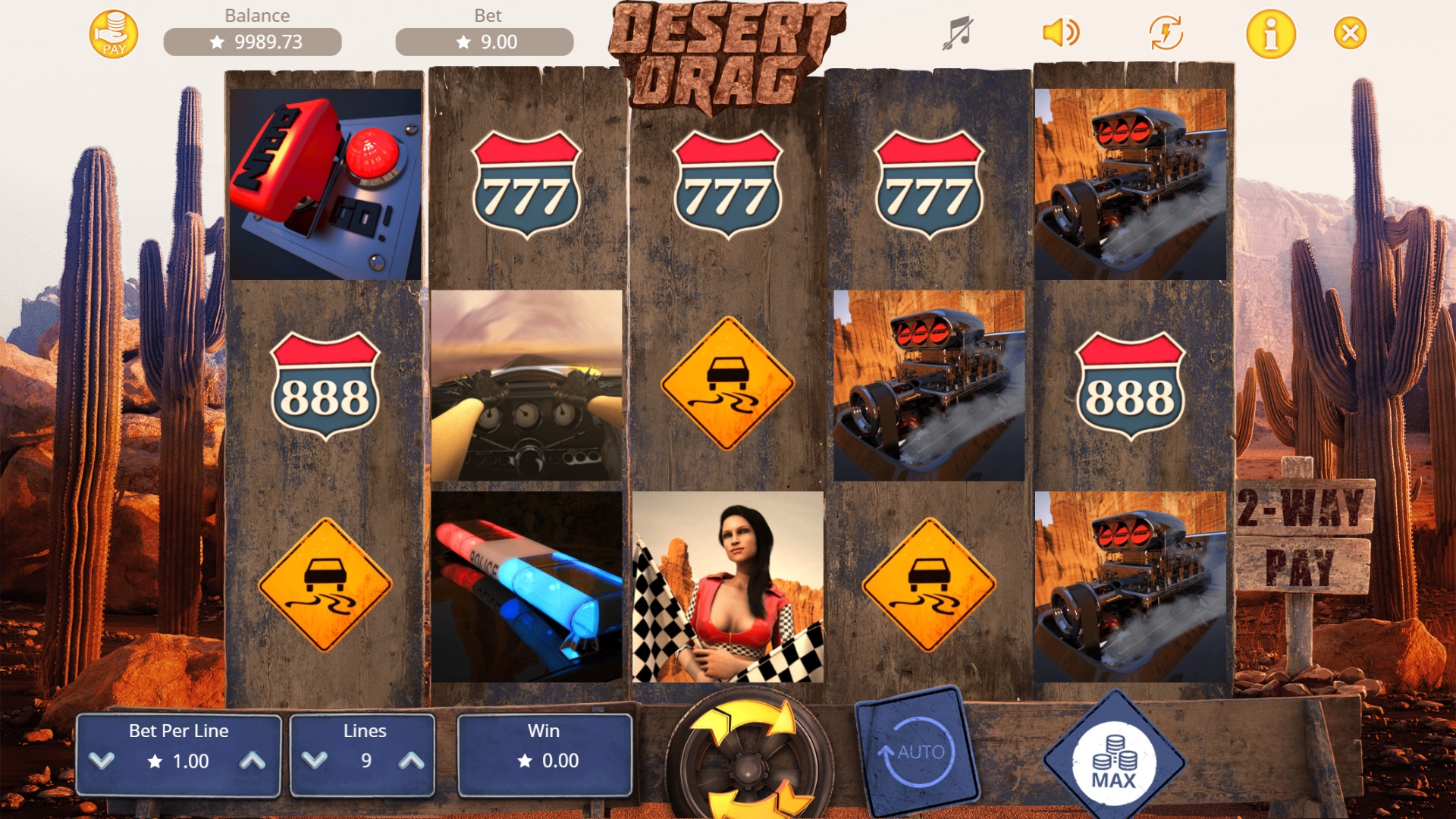 Desert Drag - Best Slots World