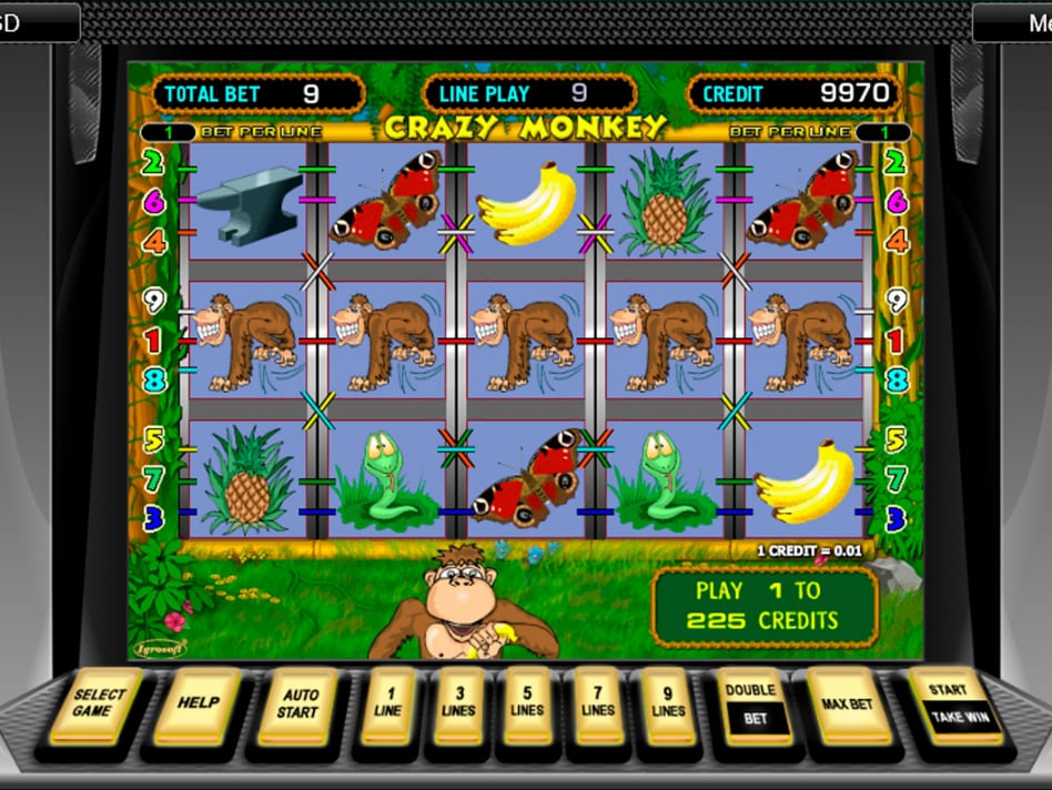 Crazy Monkey Slot Machine Online Play For Real Money
